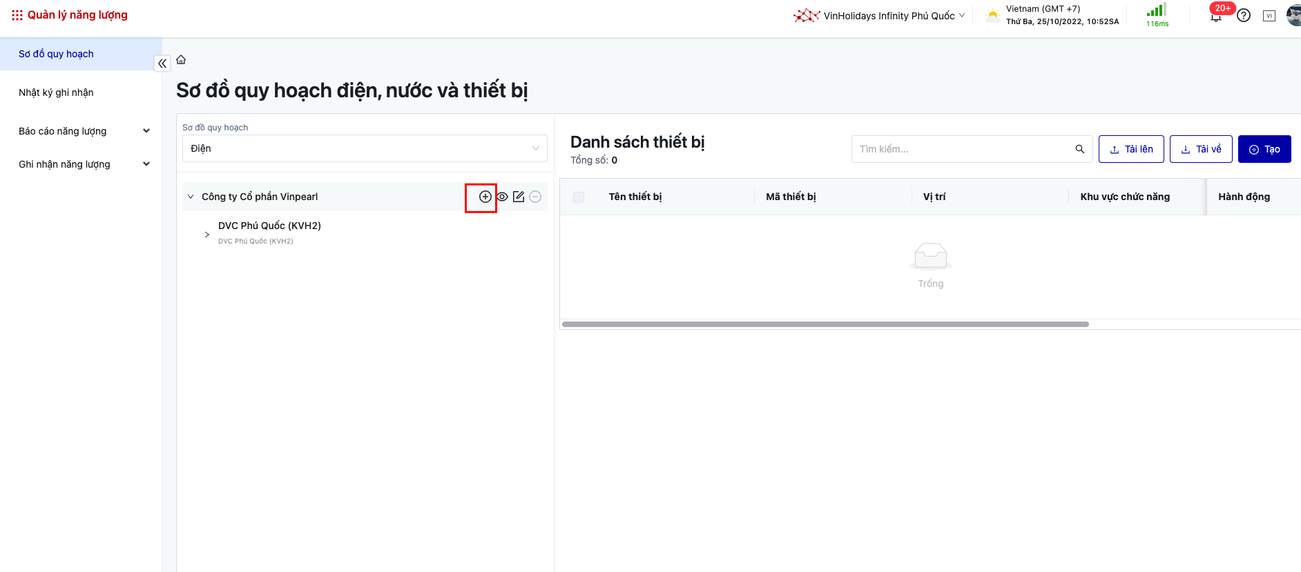 Thiết kế sơ đồ quy hoạch (Set up structure and equipment)
