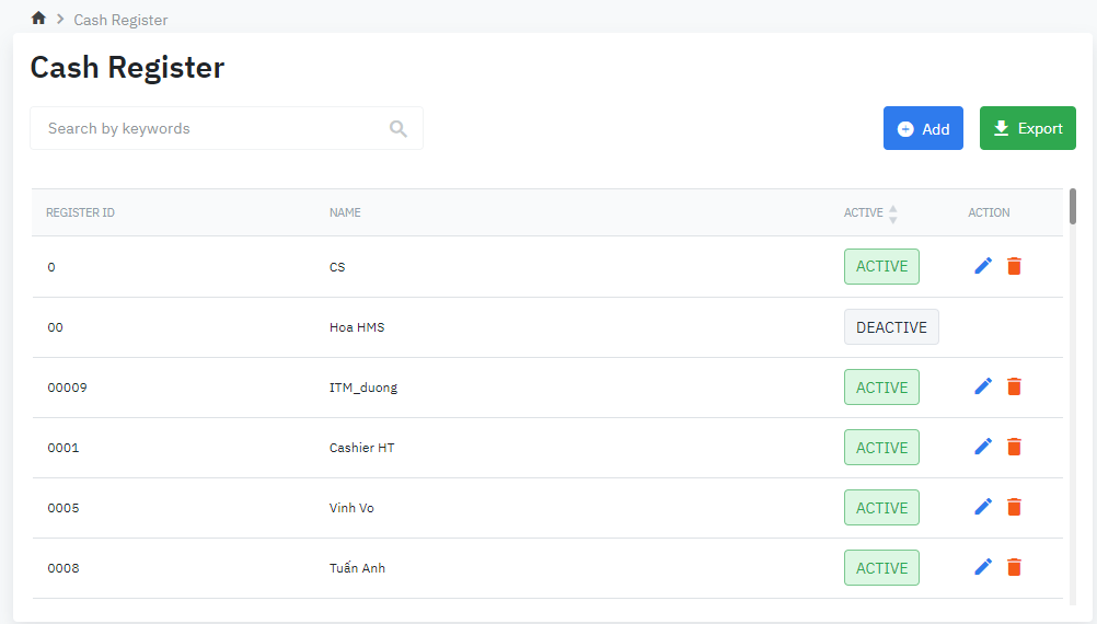 [Eng] Account Cash Register