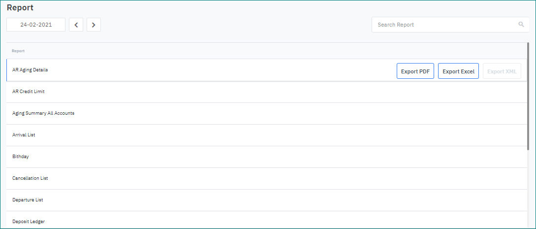 [Eng] Night Audit Report