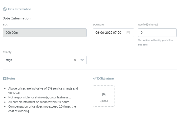[Eng] Create Laundry Request