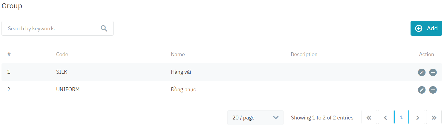 [Eng] Item Group Management
