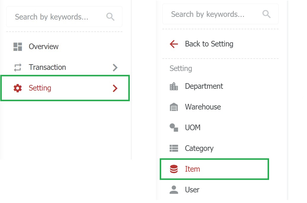 [Eng] Setup Inventory (Item, Unit)