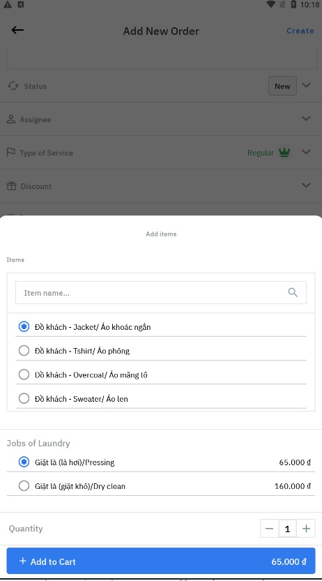 [Eng] Laundry Management (Staff App)