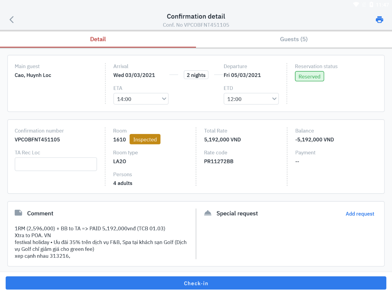 [Eng] FO Staff App Confirmation Details