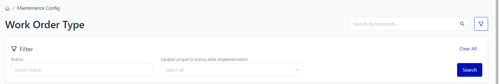 [ENG] Work Order Type