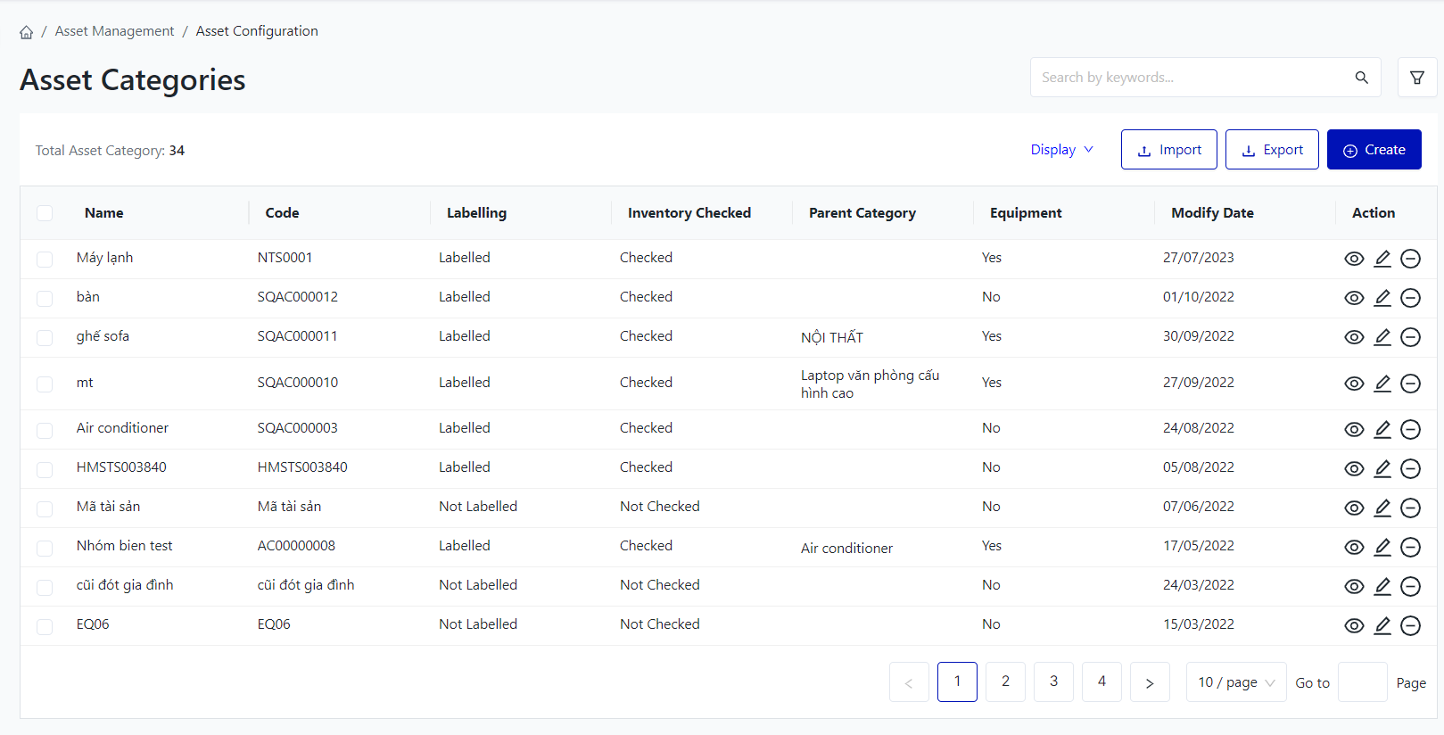 [ENG] Asset Categories