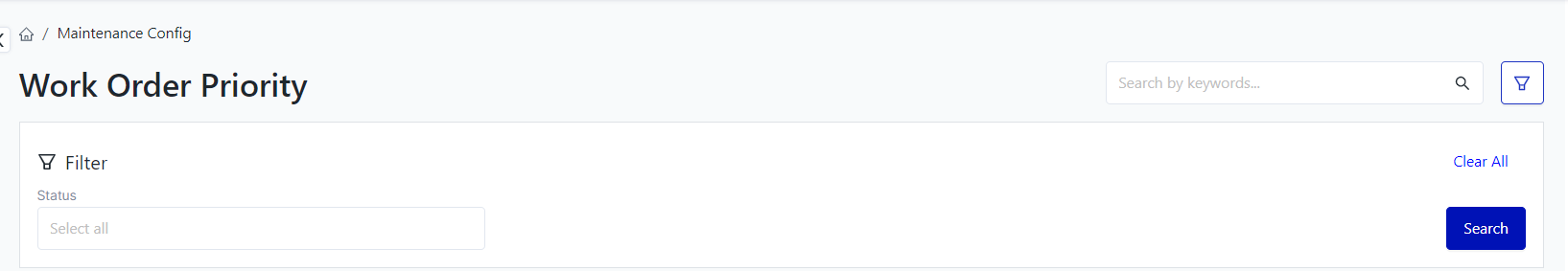 [ENG] Work Order Priority