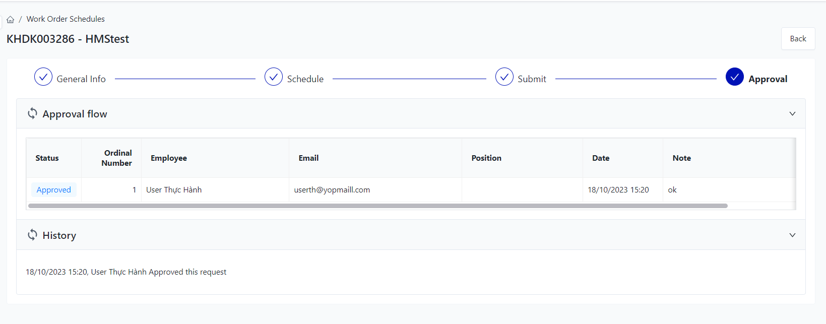 [Eng] Work Orders Schedules