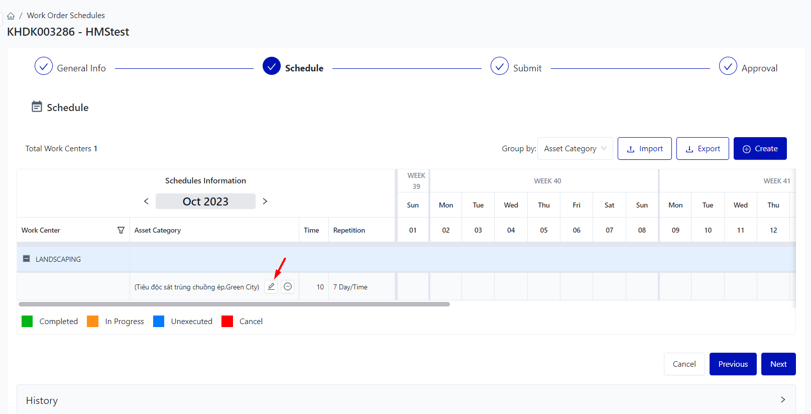 [Eng] Work Orders Schedules