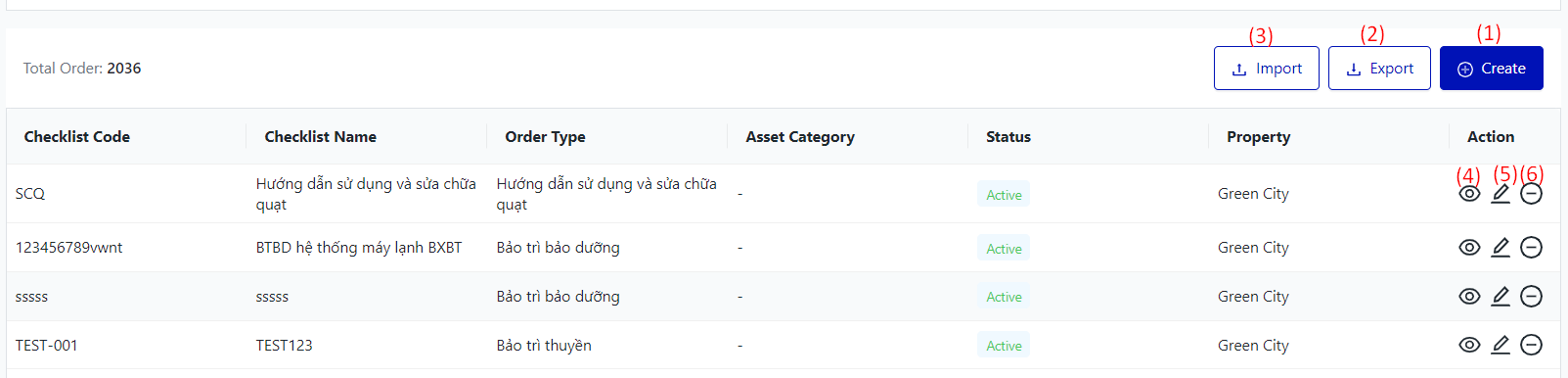 [ENG] Work Order Checklist