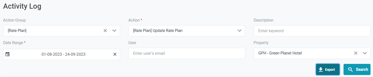 Nhật ký hoạt động (Activity Log)